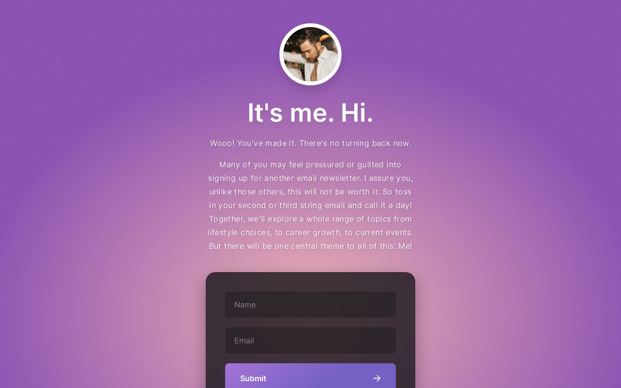 Justin Brousseau | Homepage